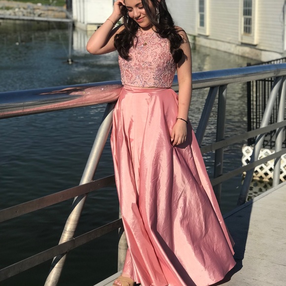 Sherri Hill | Dresses | Long Beautiful Two Piece Princess Style Prom ...